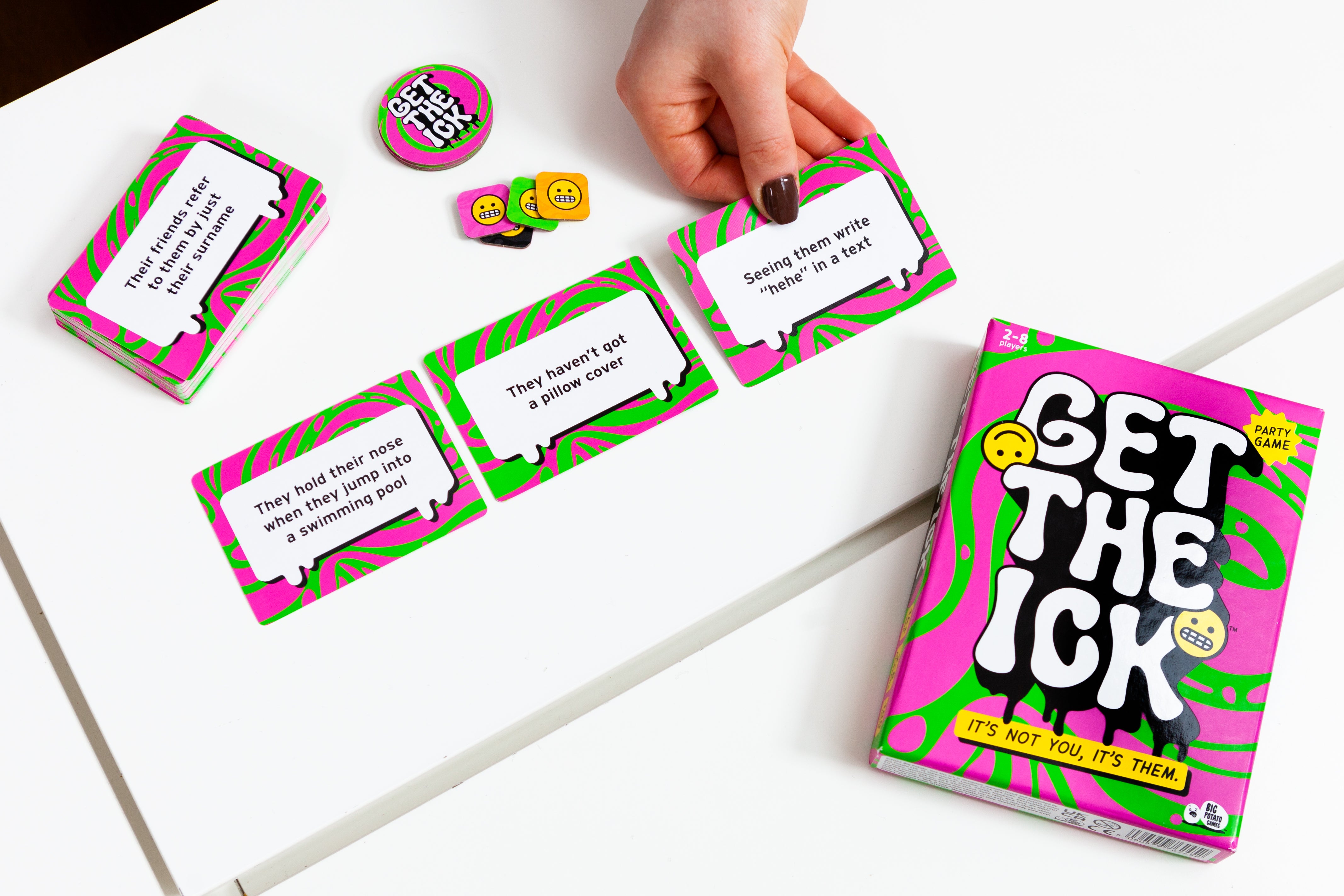 Get the Ick: A Cringe-Inducing Party Game for Adults
